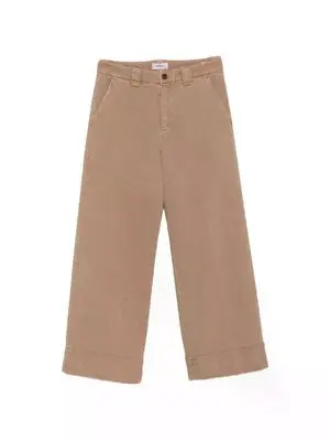 MASON'S New York Studio Wide-leg Trousers - Neutrals