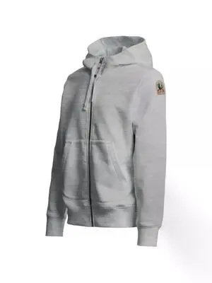 PARAJUMPERS Logo-patch Zip-up Hoodie