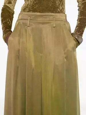FORTE_FORTE Pleated Midi Skirt