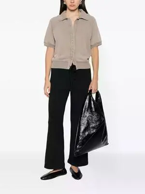 BOBI Drawstring Cropped Track Pants
