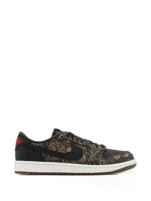 Nike Air Jordan 1 Retro Low Og Ls Sneakers - Black