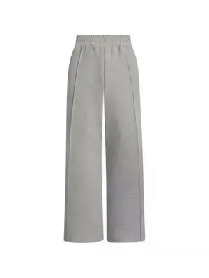 Varley Wide-leg Jersey Track-pants - Grey