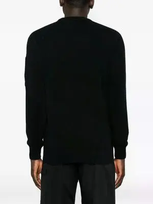C.P. COMPANY Lens-detail Raglan-sleeve Sweater
