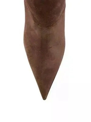 SERGIO LEVANTESI Paprika Pointed-toe Boots