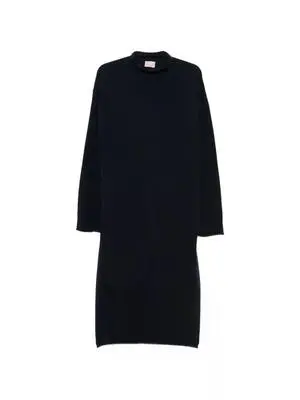 Agl Roll-neck Knitted Midi Dress