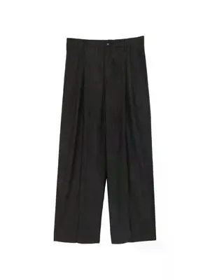 AMI Paris Striped Tailored Trousers