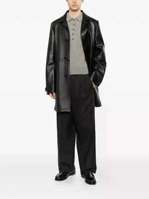 AMI Paris Striped Tailored Trousers