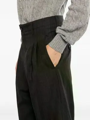 AMI Paris Striped Tailored Trousers
