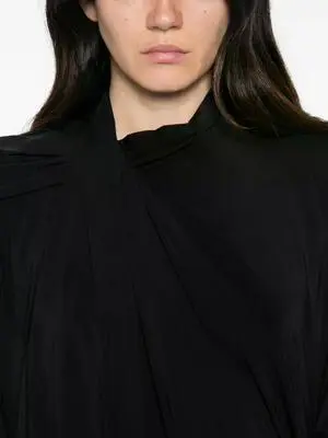 ENTIRE STUDIOS Dalters Draped Long-sleeve Mini Dress