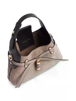 Borbonese Mini B-halo Buckle-detail Tote Bag