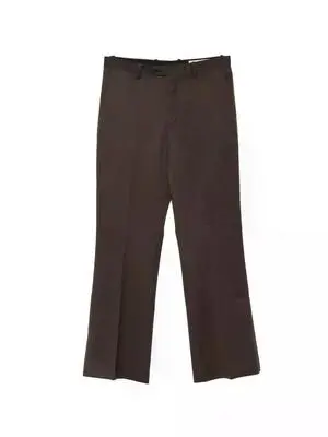 TONYWACK Pressed-crease Tailored Trousers