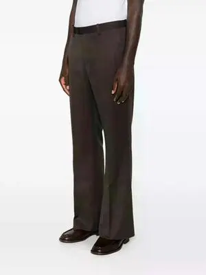 TONYWACK Pressed-crease Tailored Trousers