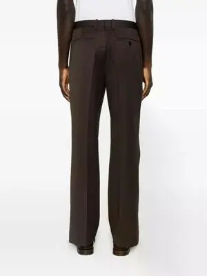 TONYWACK Pressed-crease Tailored Trousers