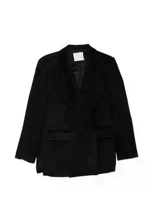 Sú Notched-lapels Single-breasted Blazer