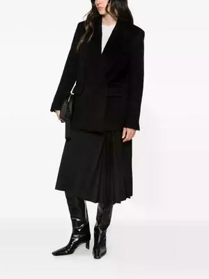 Sú Notched-lapels Single-breasted Blazer