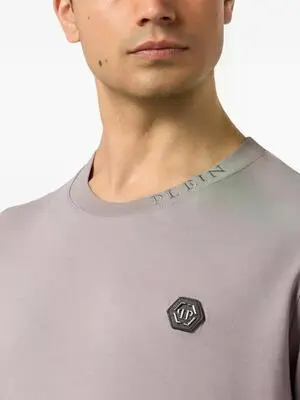 Philipp Plein Logo-plaque T-shirt