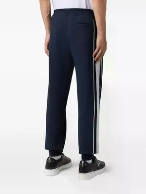 Philipp Plein Logo-stripe Track Pants - Blue