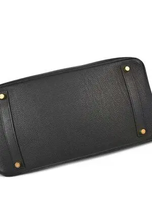 Hermès 2004 35 Birkin Tote Bag - Black