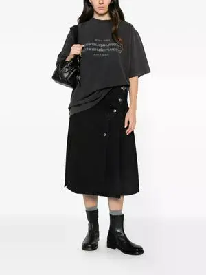 Alexander Wang Logo-print Cotton T-shirt