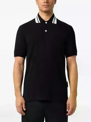 Philipp Plein Polo T-shirt Chest Pocket - Black