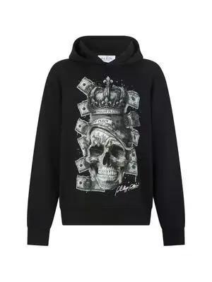 Philipp Plein Skull Dollar Hoodie