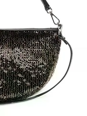 GIANNI CHIARINI Cleo Sequin-embellished Shoulder Bag