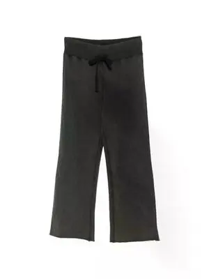 BOBI Cotton Cropped Track Pants