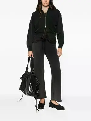 BOBI Cotton Cropped Track Pants