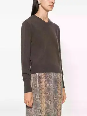 DANIELE FIESOLI V-neck Cashmere Sweater