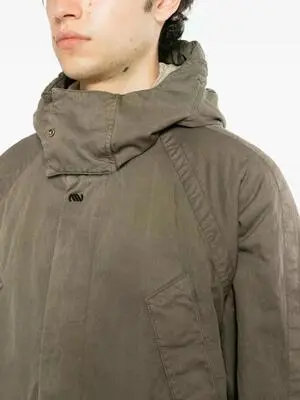 MASSIMO OSTI STUDIO Logo-patch Military Jacket