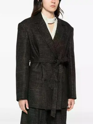 Sú Belted Double-breasted Blazer