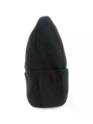 COLMAR Ribbed Logo-patch Beanie Hat