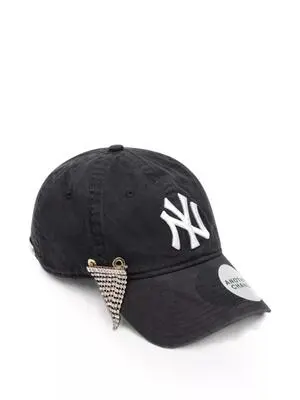 ANOTHER CHANCE Crystal-embellished Logo-embroidered Cap