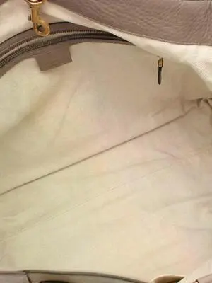 Gucci 2000-2015 Medium Pebbled Calfskin Twill Tote Bag