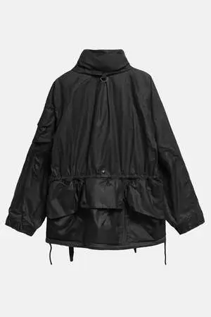 Barbour X Norbit Giacca Ripstop Wax - Nero