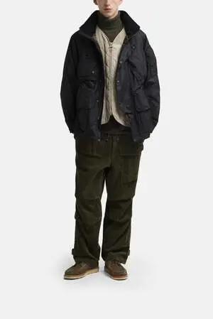 Barbour X Norbit Giacca Ripstop Wax - Nero