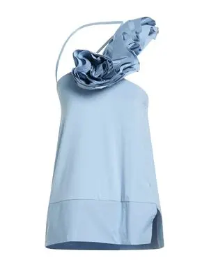 Alpha Studio Top Midnight Size Cotton, Elastane - Blue