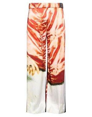 Alexander McQueen Pants Rust Size Cotton - Red