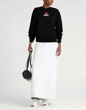 DIESEL® Sweatshirt Chocolate Size Cotton - Black