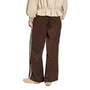 Adidas Satin Polka Dots Wide Leg Pant Asia Sizing - Auburn