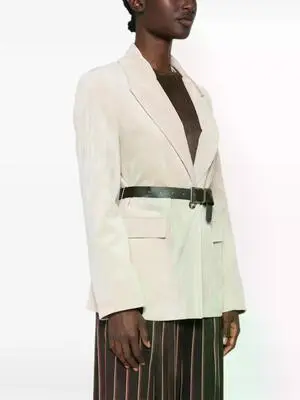 Dixie Corduroy Notched-lapels Jacket