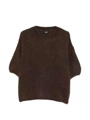 Dixie Short-sleeve Knitted Sweater