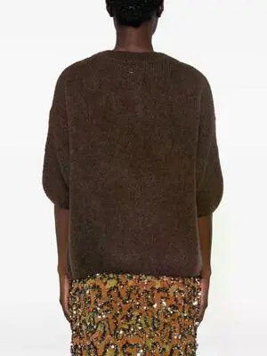 Dixie Short-sleeve Knitted Sweater