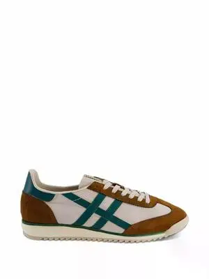 CORINA Suede-panelled Sneakers - Neutrals