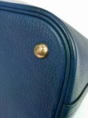 Hermès 1997 35 Bolide Shoulder Bag - Blue