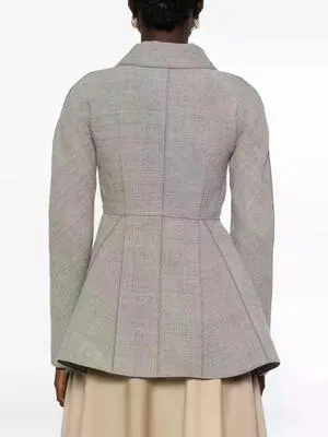 Moschino Double-breasted Peplum Jacket