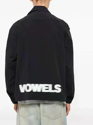 VOWELS Coach Jacket - Black