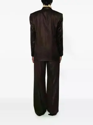 LARDINI Draped Layered-detail Dress