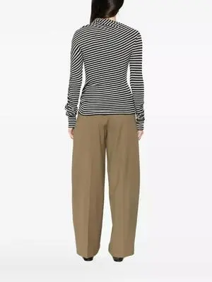 Pinko Striped Draped T-shirt