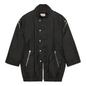 Gucci Metamorfosi' Jacket With Detachable Sleeves - Black